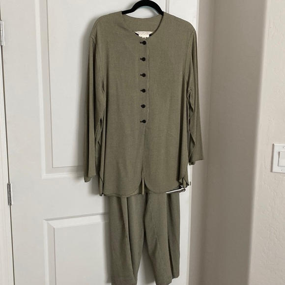 Max Studio | Pants & Jumpsuits | Vintage Max Studio Pant Suit Size L ...